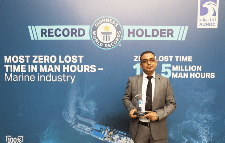 Al Geemi has received the best HSE performer 2022 award from ADNOC - Al ...