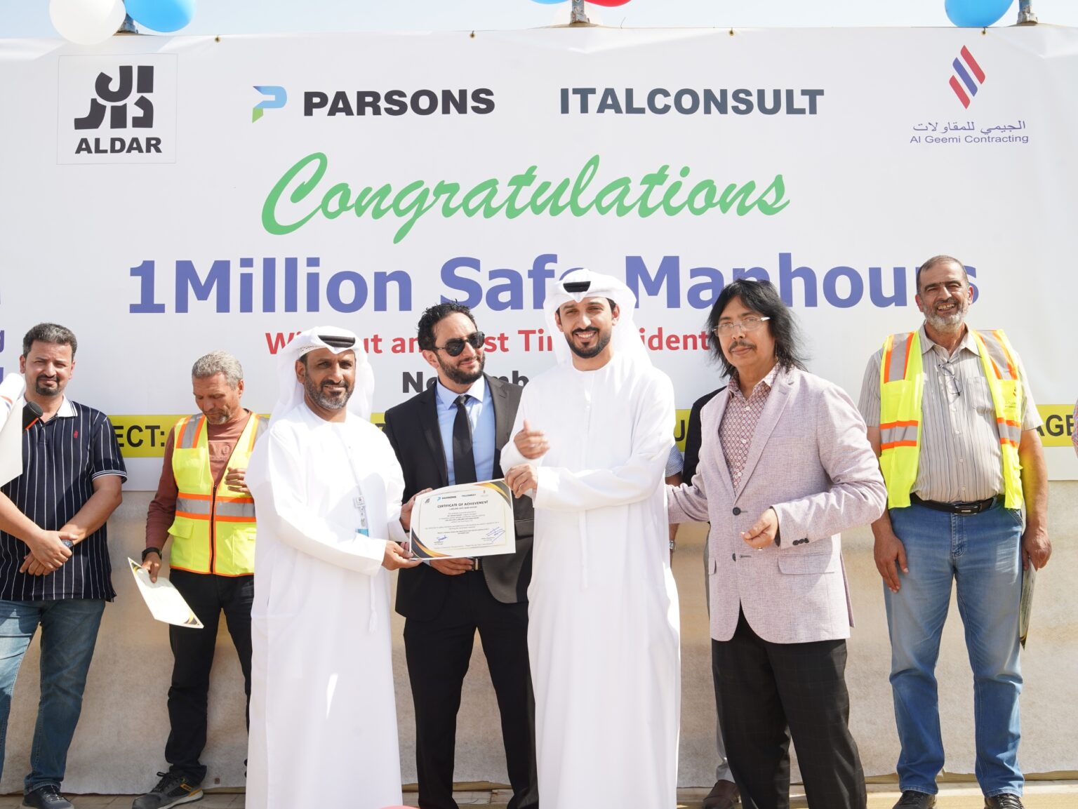 1 Million Manhours Without LTI – A Safety Milestone | Al Geemi